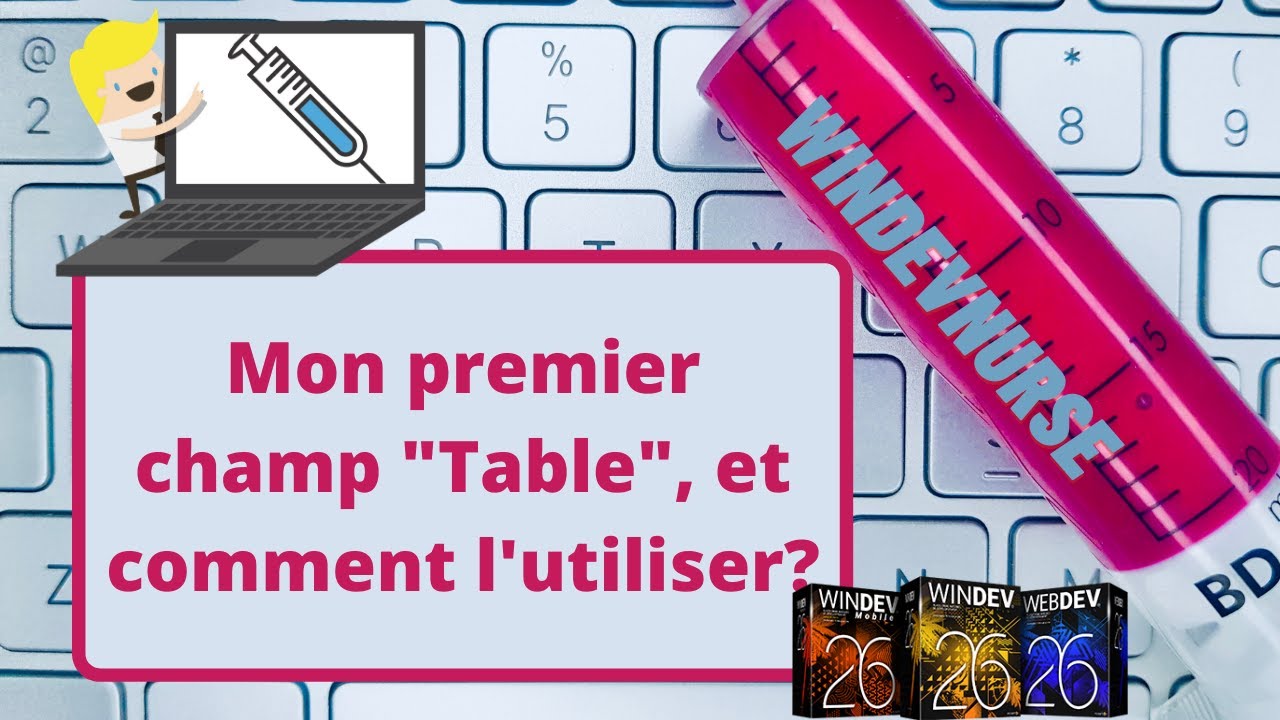 014.Créer un champ table (...un tableau) avec Windev - YouTube