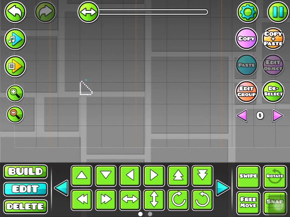 TUTORIAL de Geometry Dash COMO HACER LAS LETRAS PEQUEÑAS - YouTube