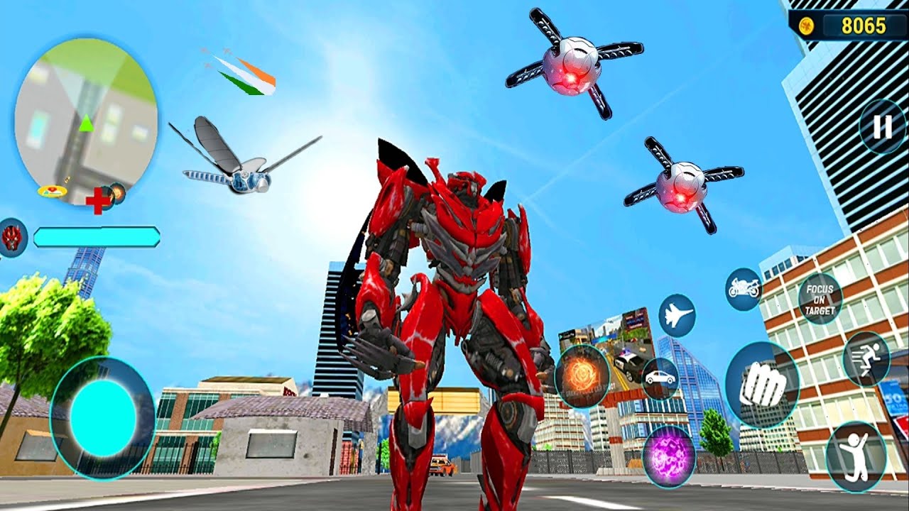 Mirage Multiple Transformation Jet Robot Car Game 2020 - Android ...