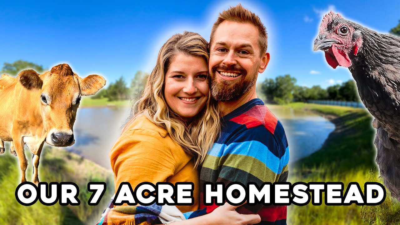 Everything We Built on Our 7 ACRE HOMESTEAD (1 YEAR in 20mins!) - YouTube
