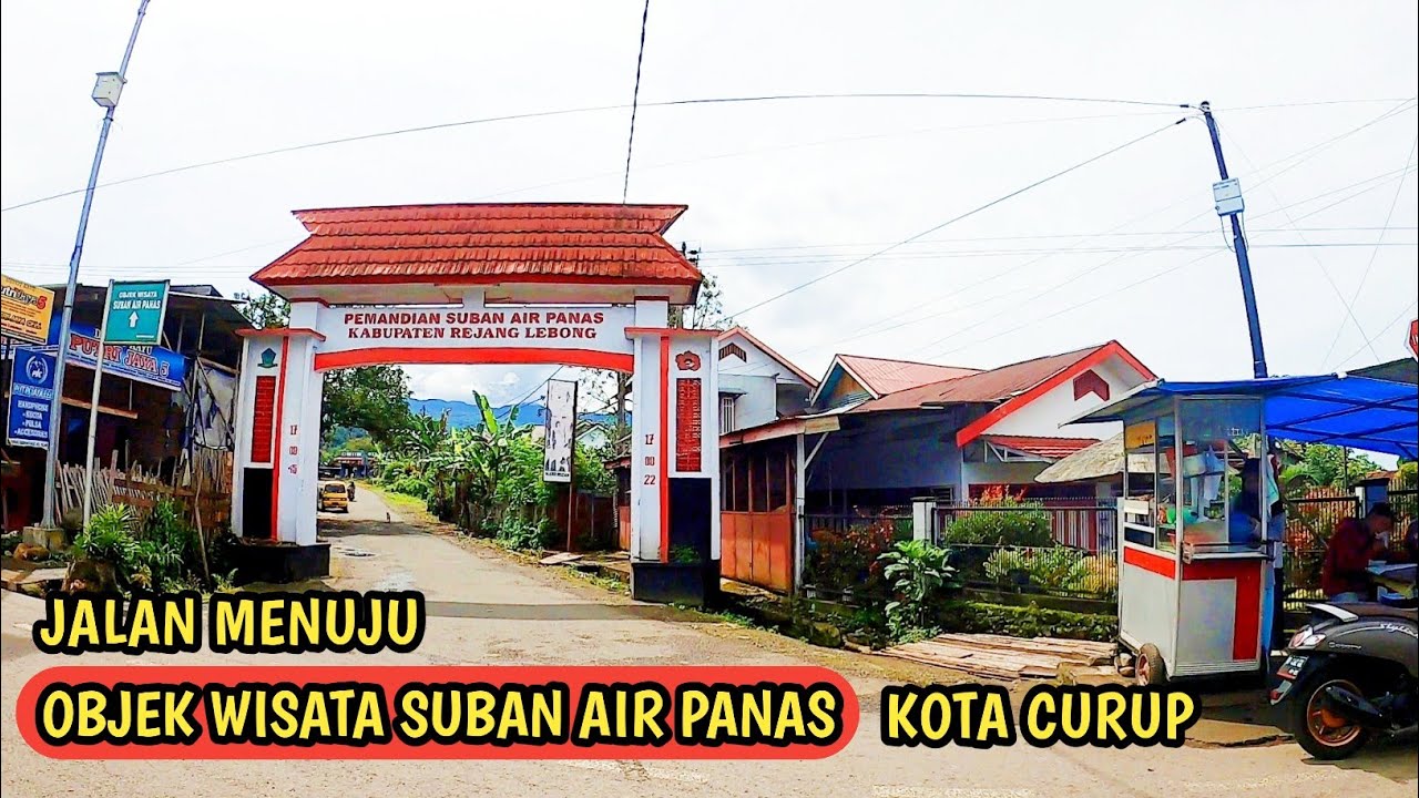 Jalan Menuju Objek Wisata Suban Air Panas Curup Bengkulu - YouTube