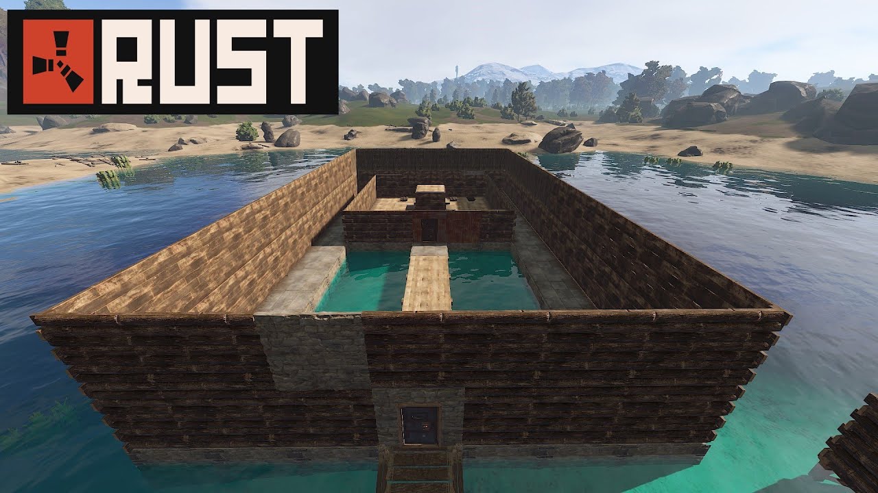 RUST - LA BASE SUR L'EAU - Nouvelle Base Ep.22 - YouTube