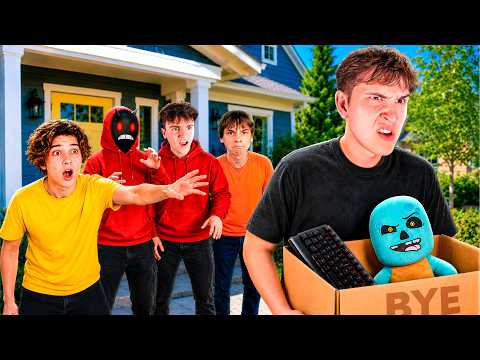 Ich verlasse das Goobers-Haus...
