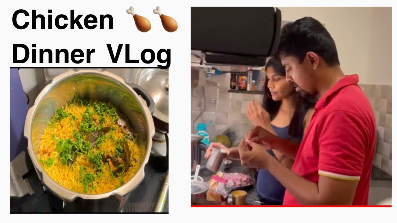 Winner Winner Chicken Dinner | First Eva Meal Cooked by my Husband 🥰 # ...