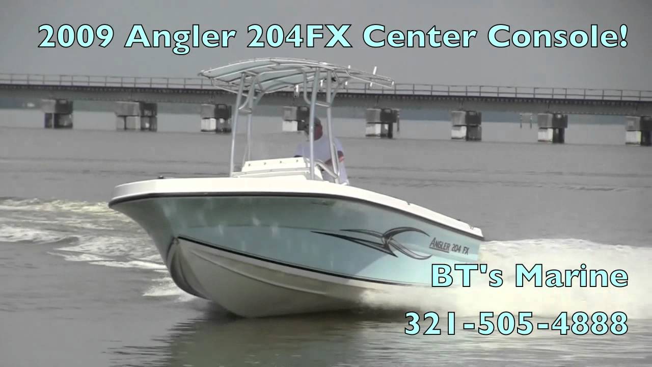 2009 Angler 204FX Center Console!! - YouTube