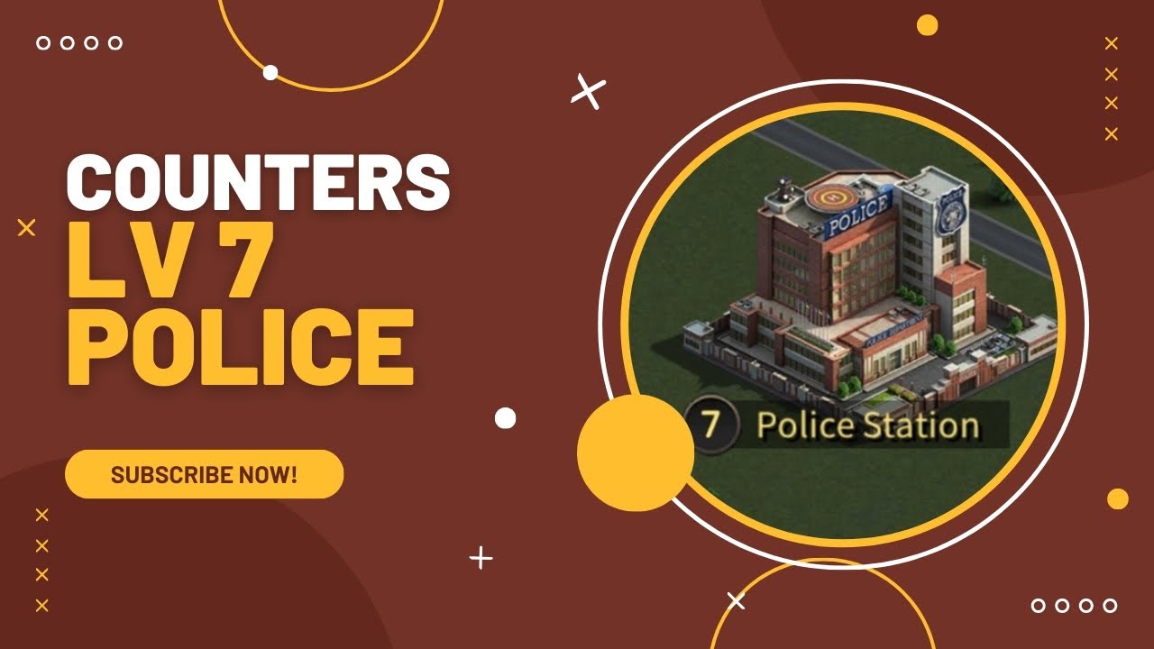Lv 7 police station counters - YouTube