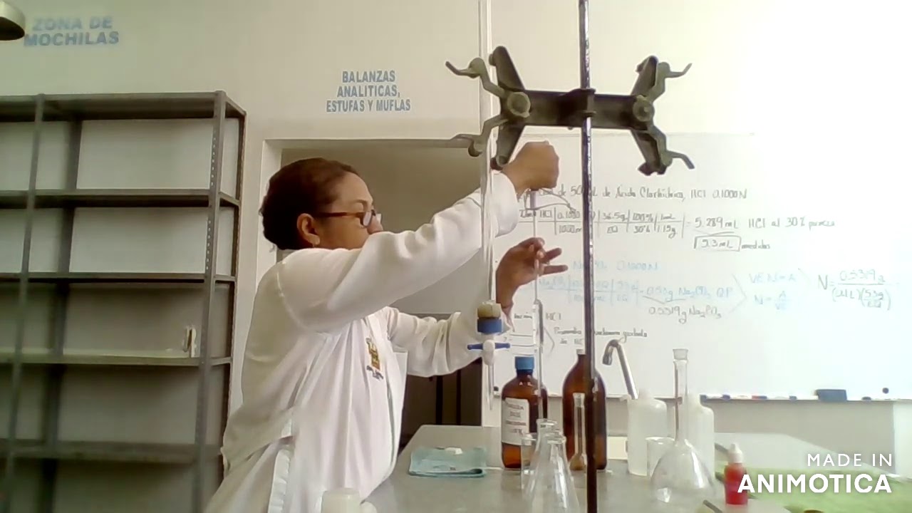 Preparación de soluciones acido - base - YouTube