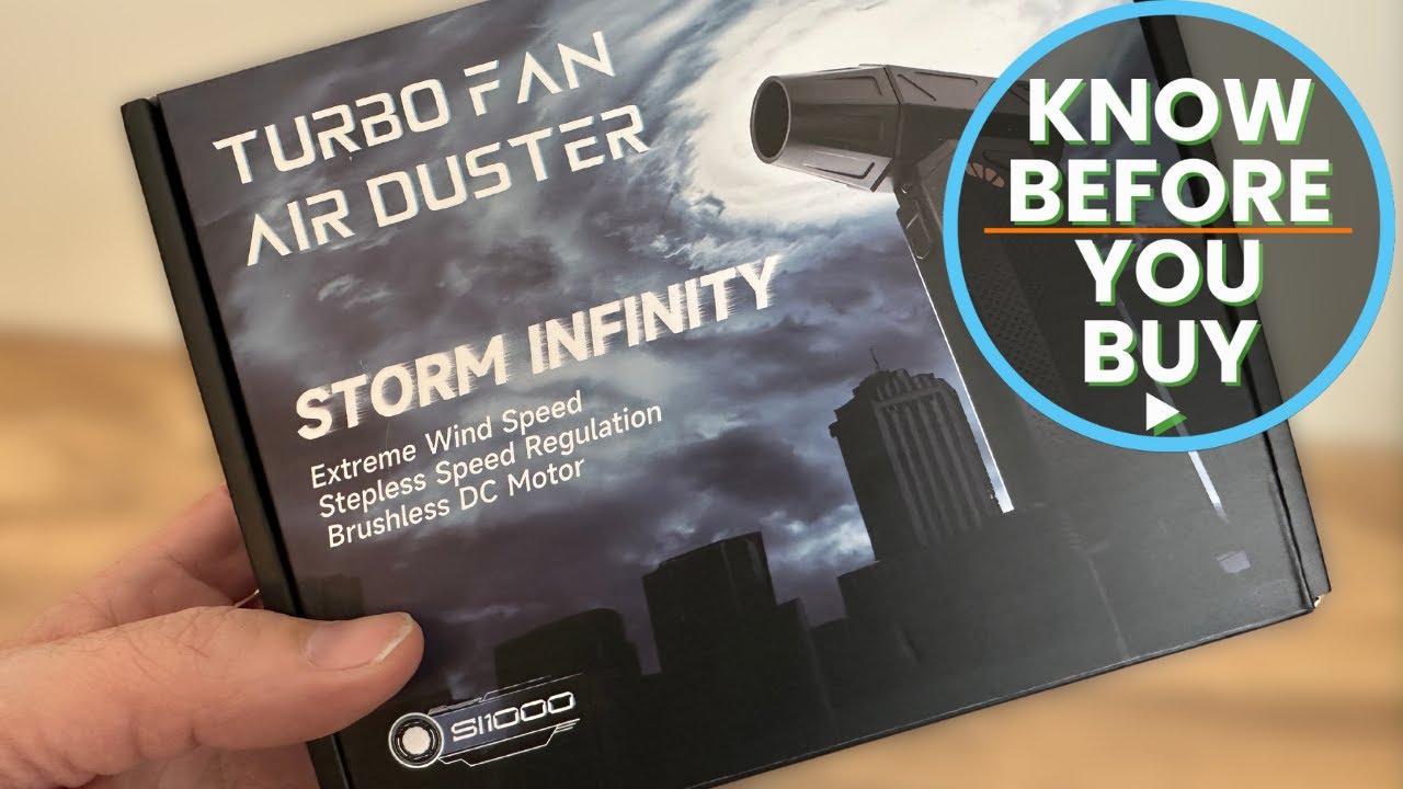 It Blows So Hard! Unboxing Storm Infinity Air Duster | Honest Review ...