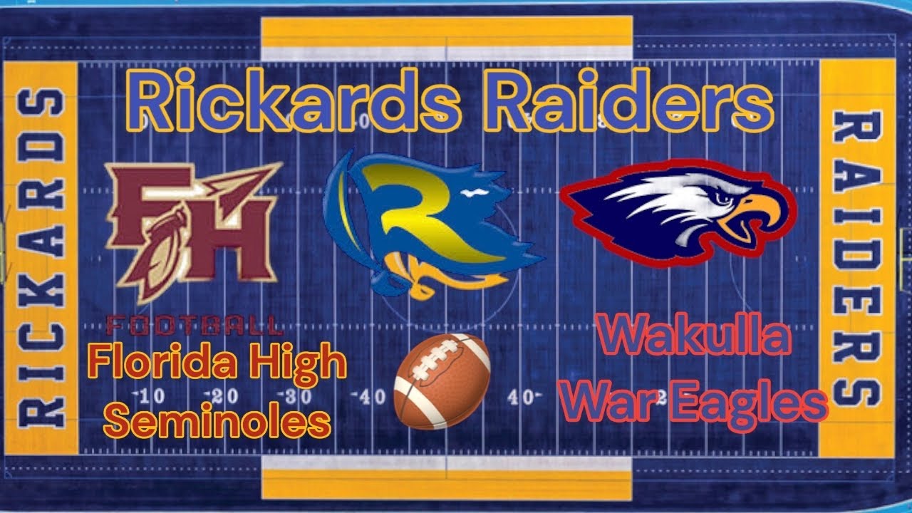 Rickard Raiders VS Wakulla War Eagles 7V7 Rickards Raiders VS Florida ...