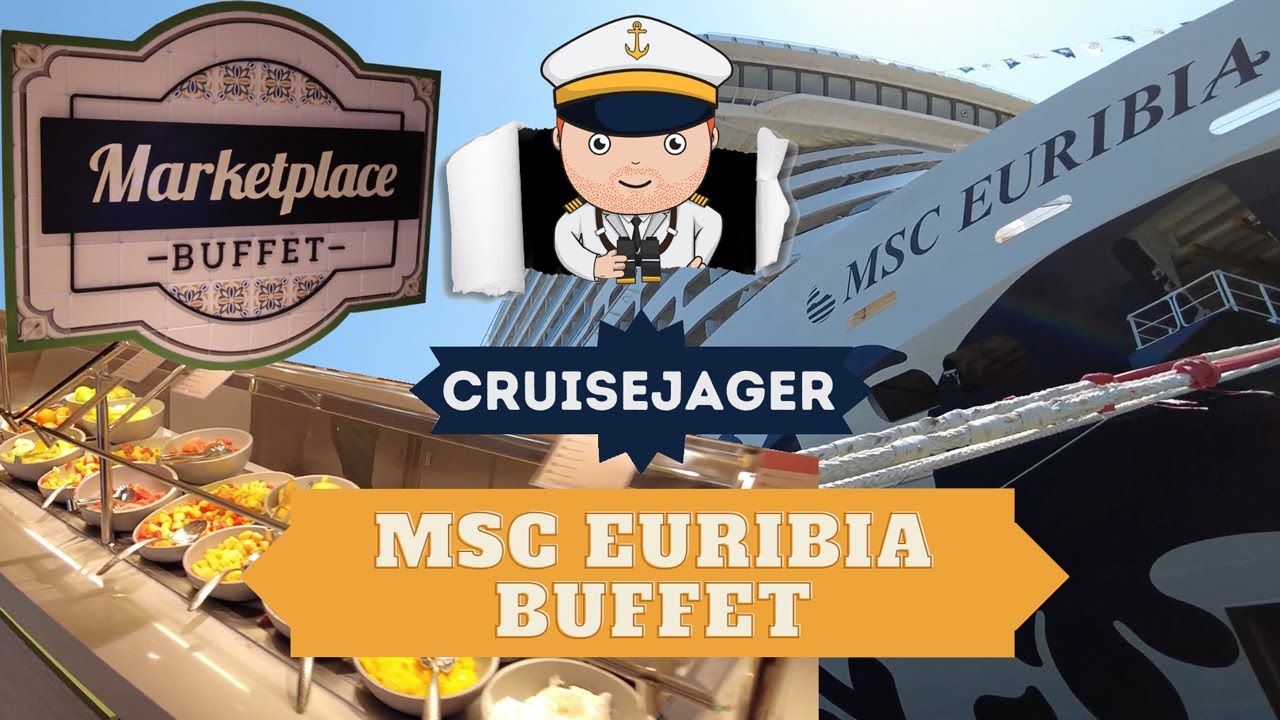 MarketPlace Buffet - MSC Euribia - Full tour - 4K (HDR) - YouTube