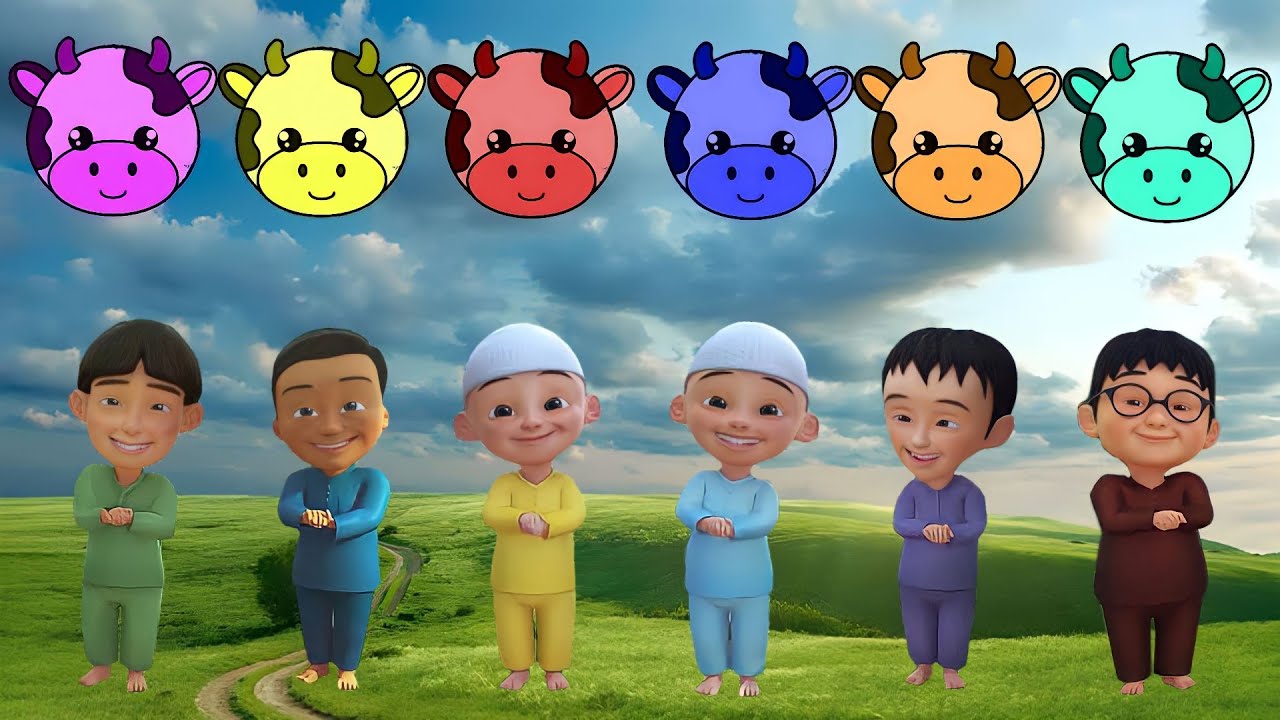 UPIN, IPIN, EHSAN, IJAT, MAIL, DAN FIZI MENCARI KEPALA SAPI LUCU‼️ ...