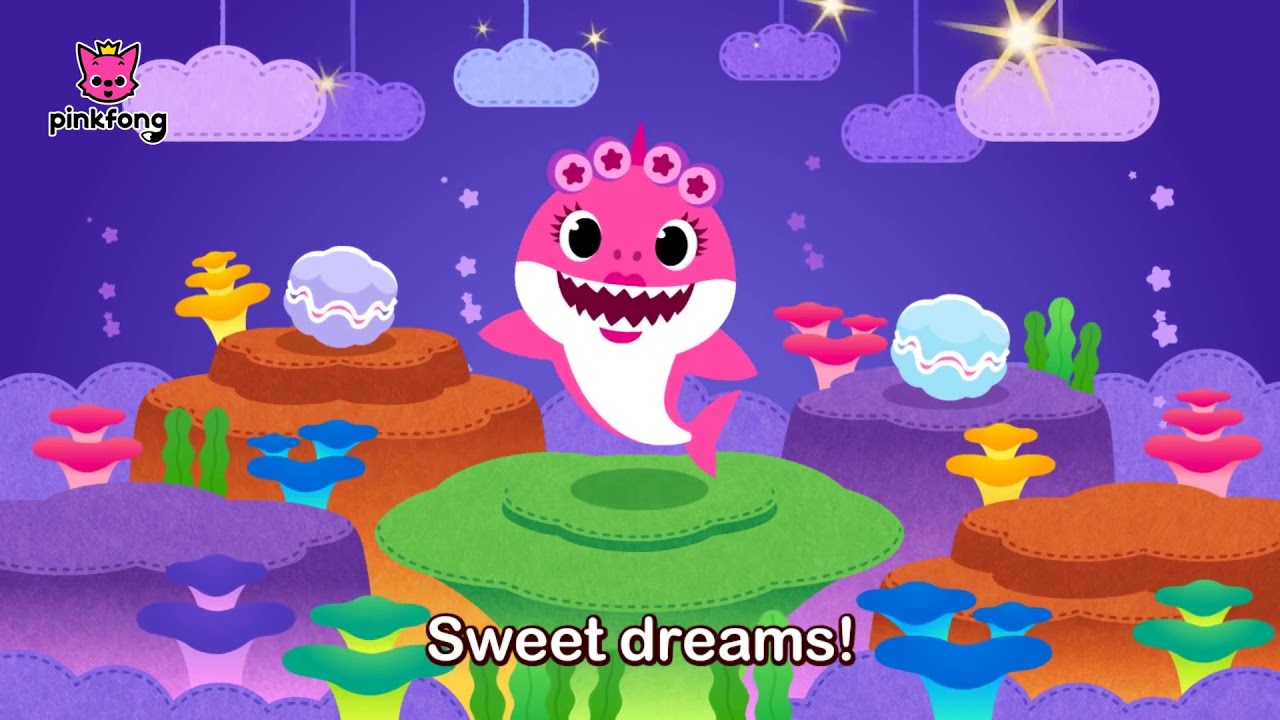 Good Night Baby Shark Baby Shark Pinkfong Songs for Children - YouTube