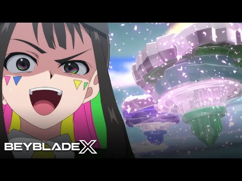 Double Xtreme Dash! Kamen X vs. Multi | (Team Persona) Beyblade X (HD ...