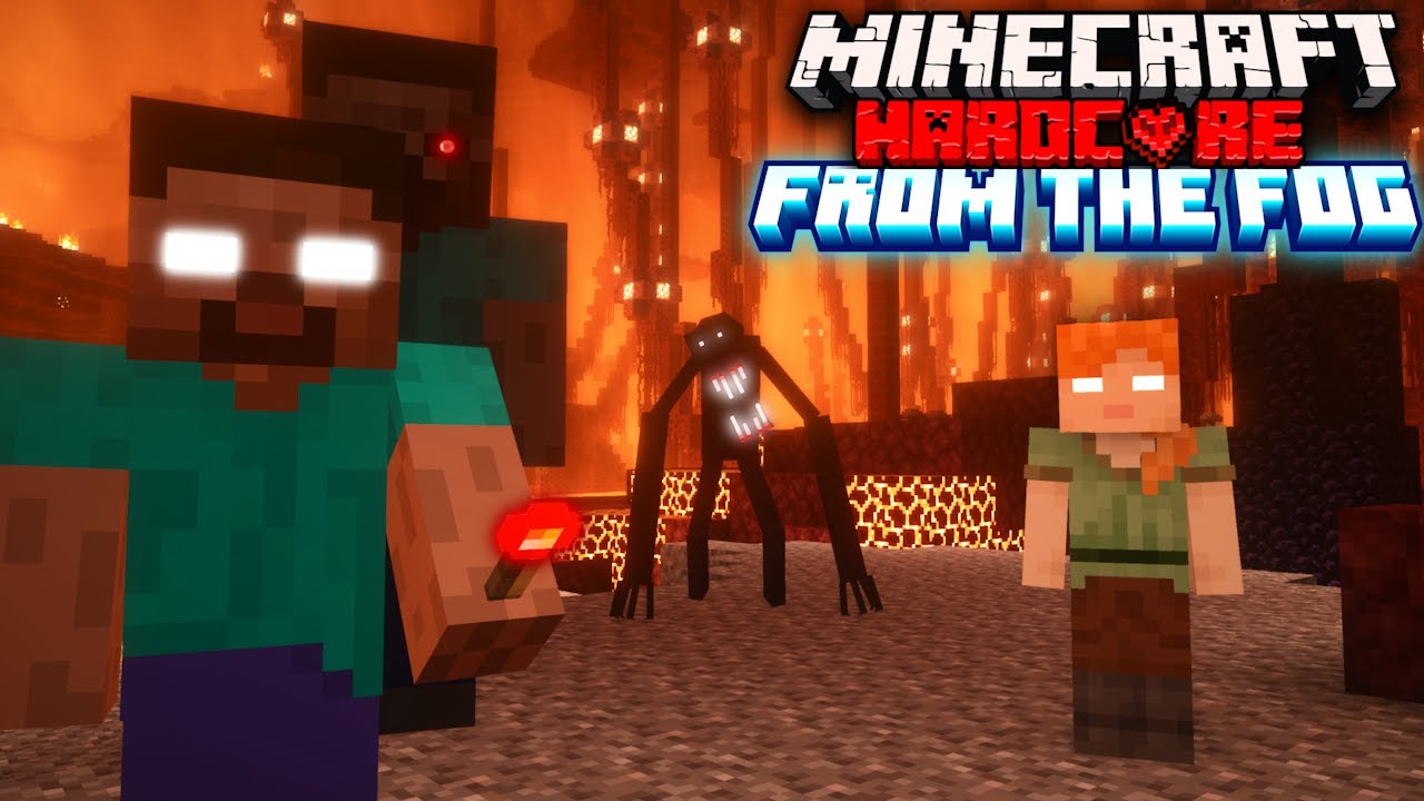 Returning to the NETHER.. Minecraft: From the Fog - YouTube