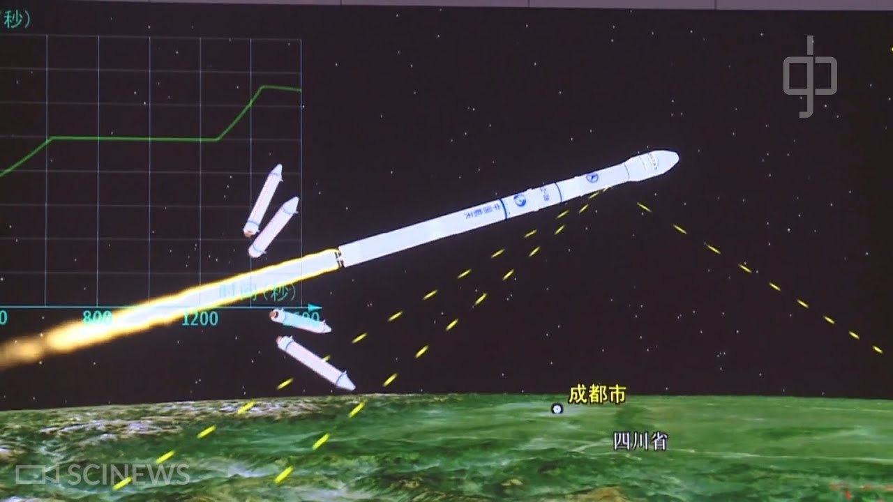 Rocket booster crashes near Chinese town after Apstar-6C satellite ...