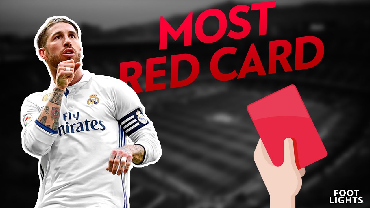Footballers With The MOST Red Cards In Soccer History [FACTS] - YouTube