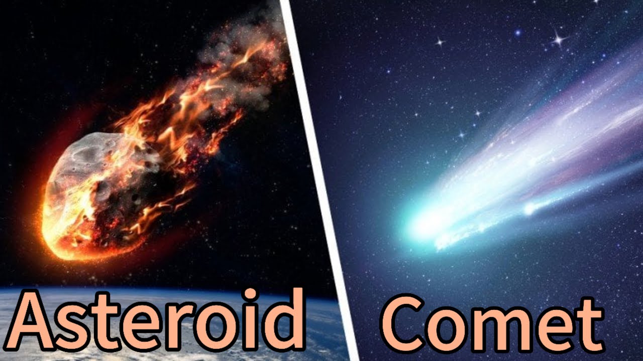Difference Between Asteroid And Comet | Educational Videos | Space ...