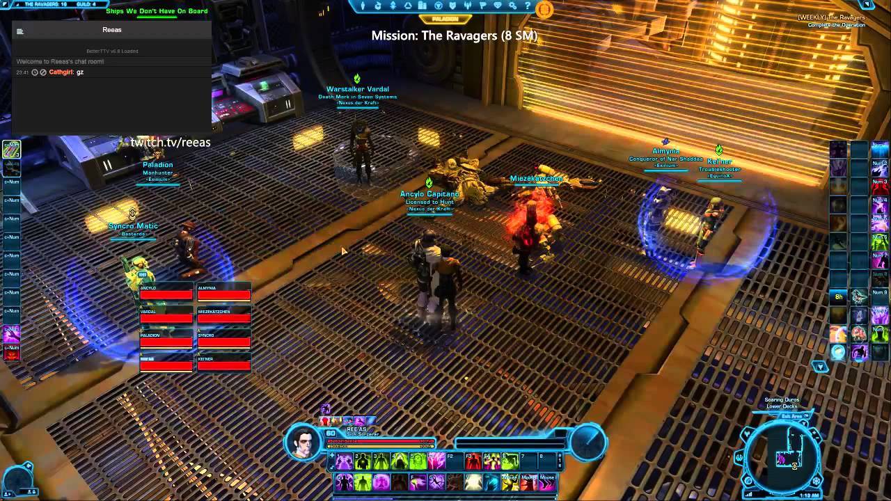 SWTOR Die Wüter (Alle Bosse) 8er SM - Star Wars: The Old Republic - YouTube