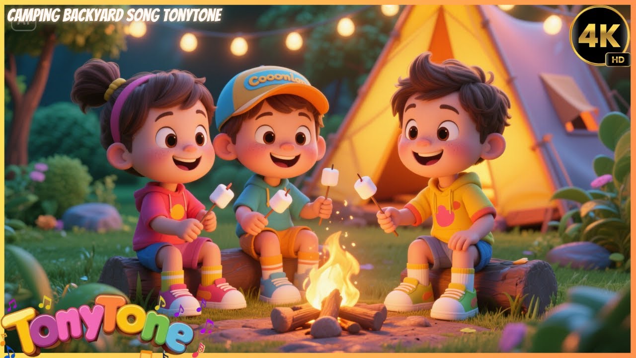 🎪 Backyard Camping Song for Kids | Sing, Laugh & Explore! 🔦🐻🎶 - YouTube