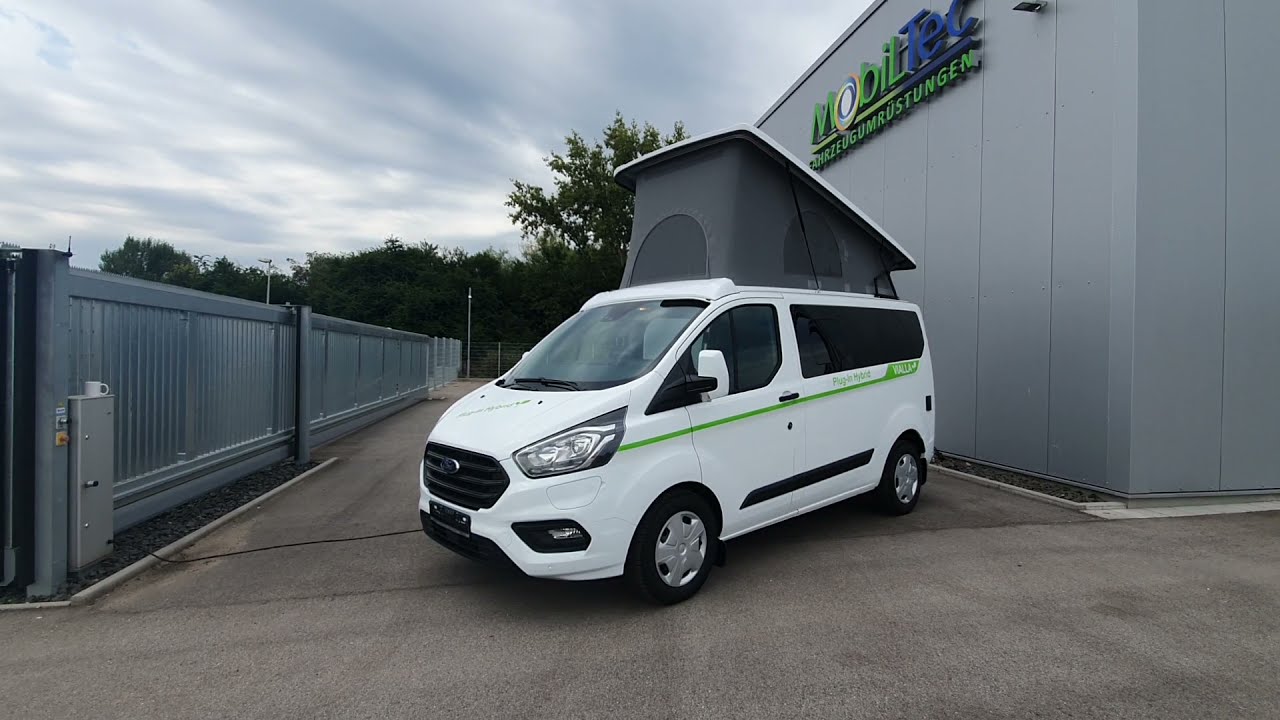 Ford Plug in hybrid campervan from Mobil Tec - YouTube
