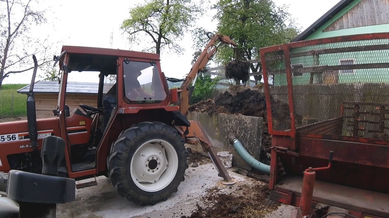 Hauling Slurry, Manure and Hay - YouTube