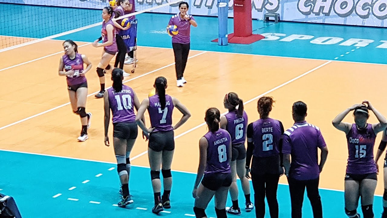 Choco Mucho Flying Titans Free Spiking - YouTube