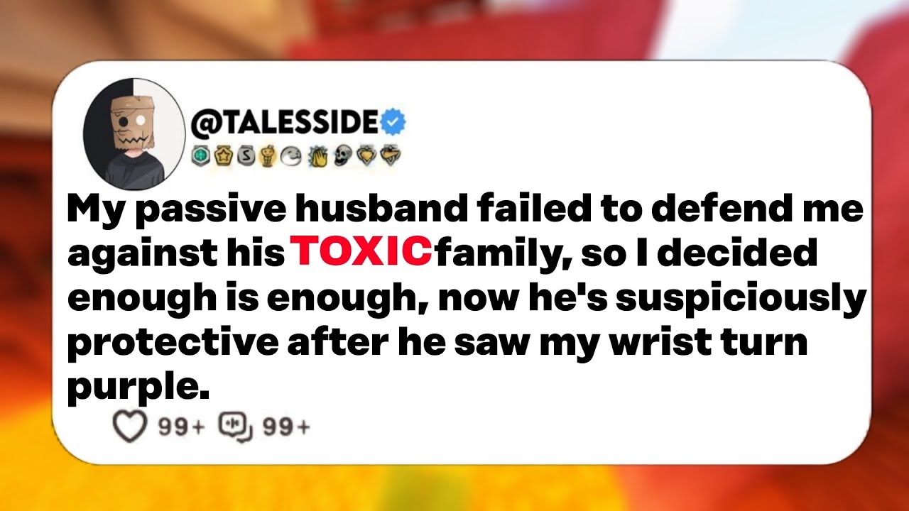 My PASSIVE HUSBAND failed to defend me against his TOXIC FAMILY, so I ...