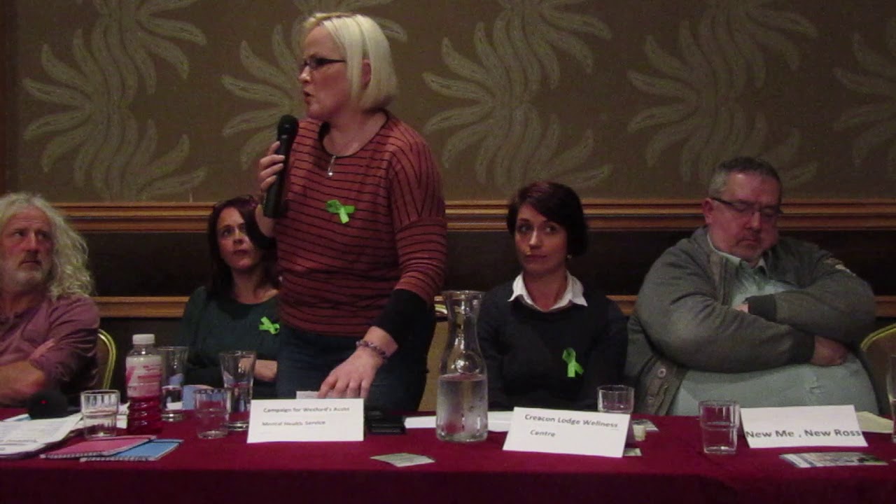 Colette Nolan Speaking on Mental Health - YouTube