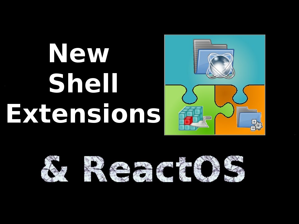 ReactOS: Новые расширения оболочки / ReactOS: New Shell Extensions - YouTube