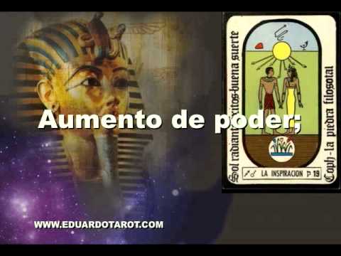TAROT ORACULO EGIPCIO. -ARCANO 19. LA INSPIRACION - YouTube
