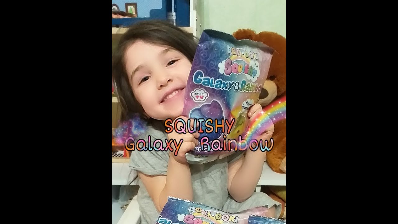 SCOPRIAMO INSIEME I DOKI DOKI SQUISHY GALAXY E RAINBOW 🌈 !! #SBABAM ...