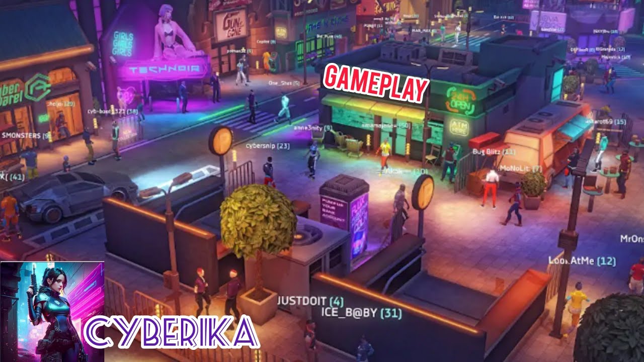 CYBERIKA | New Gameplay | 2023 walkthrough for Android game - YouTube