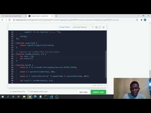 HackerRank Sales by Match using Javascript - YouTube