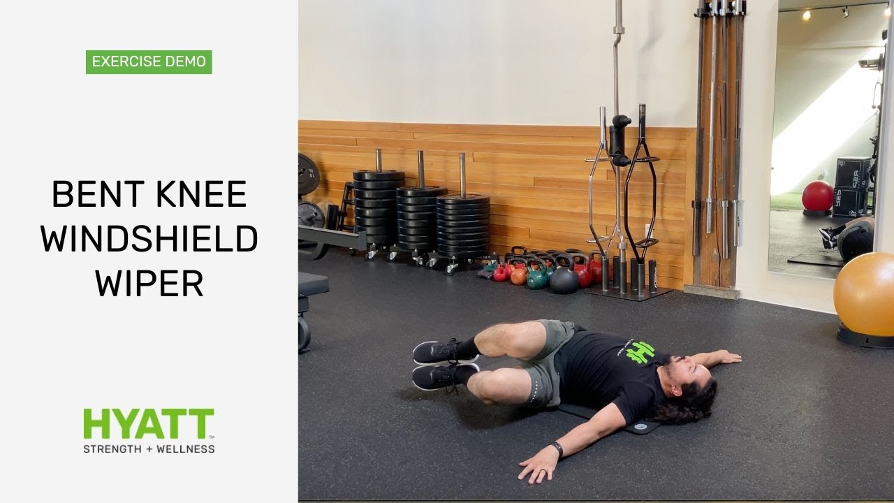Hyatt S+W Exercise Demo - BENT KNEE WINDSHIELD WIPER - YouTube