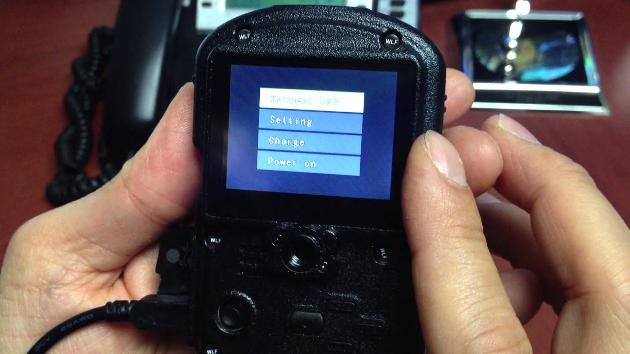 Connecting the Wolfcom 3rd Eye Police Camera to PC to Transfer Files ...