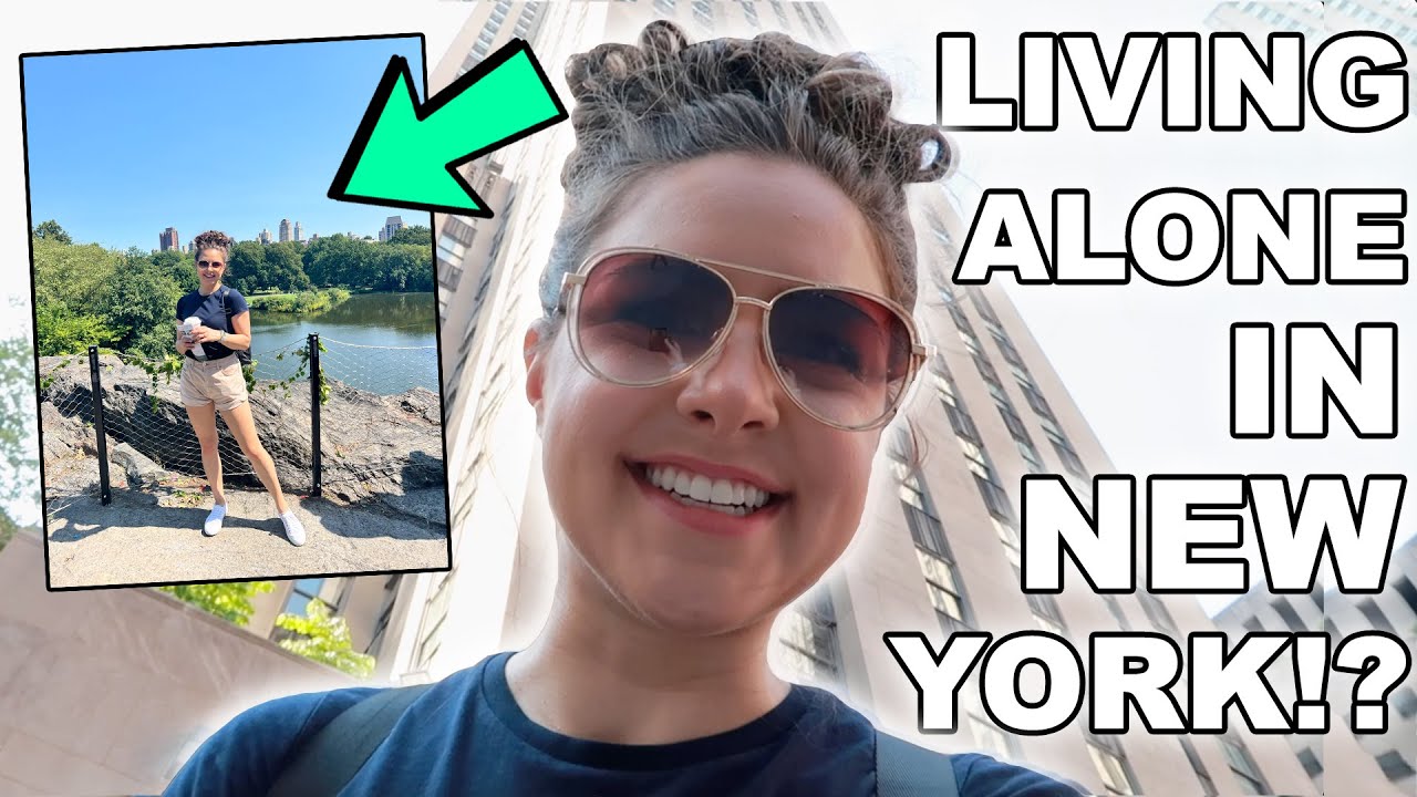 24 Hours Alone In NYC !! First Solo Adventure :) - YouTube