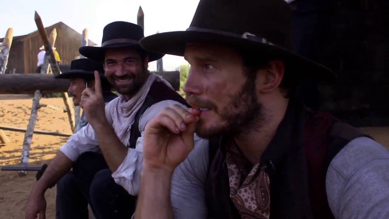 The Magnificent Seven: Chris Pratt Behind the Scenes Movie Featurette ...