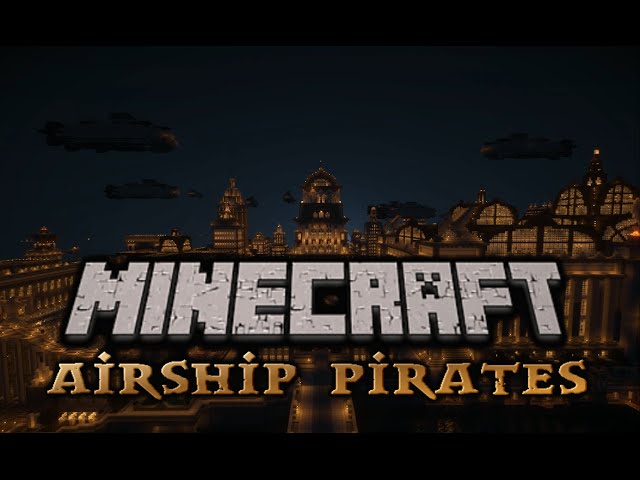 Minecraft Airship Wallpaper Minecraft Airship With Gardens And Cockpit