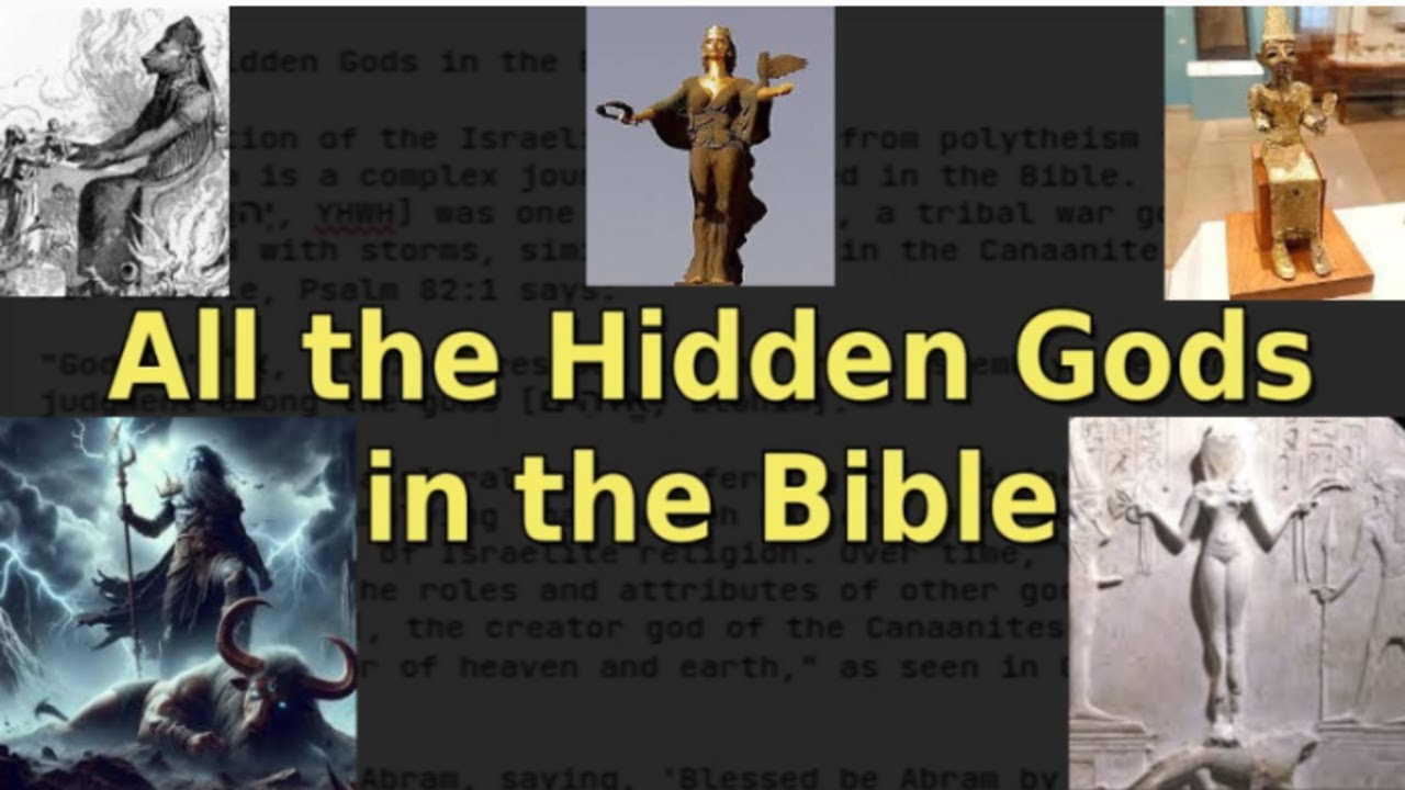 All the Hidden Gods in the Bible - YouTube