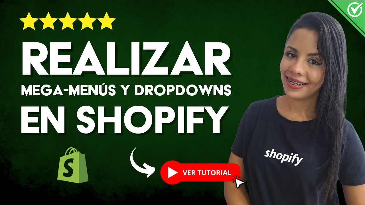 Cómo Crear MEGA-MENÚS y DROPDOWNS en SHOPIFY para NAVEGACIÓN AVANZADA ...