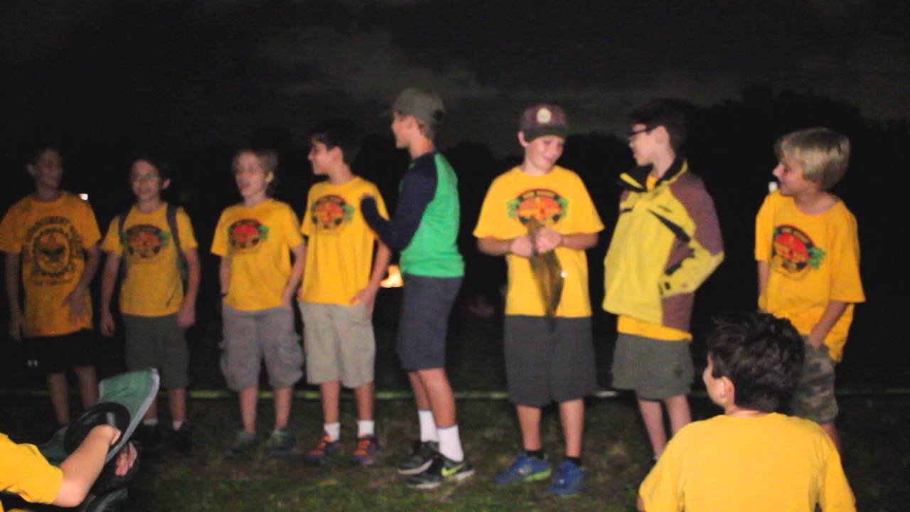 Webelo II Skit - Camp Elmore, December 2015 - YouTube