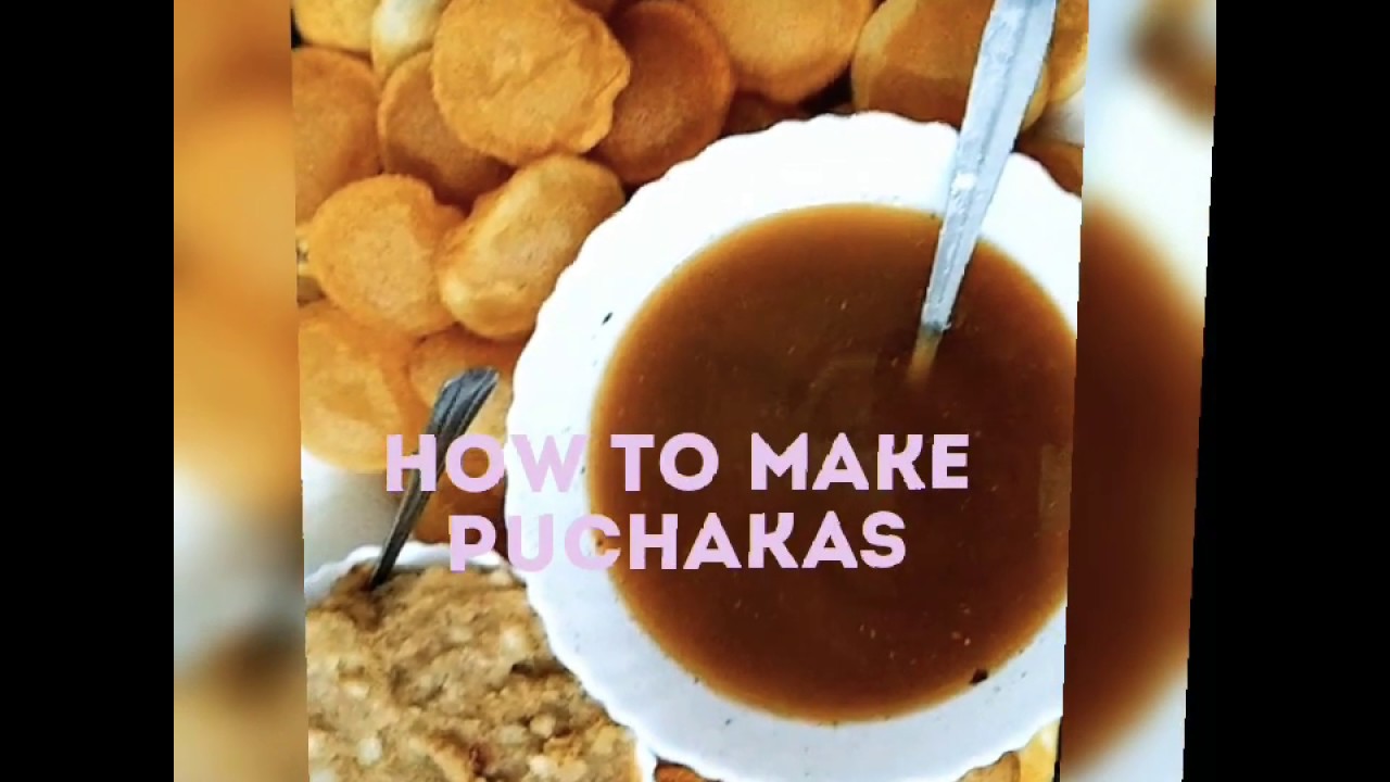 How to make puchakas - YouTube