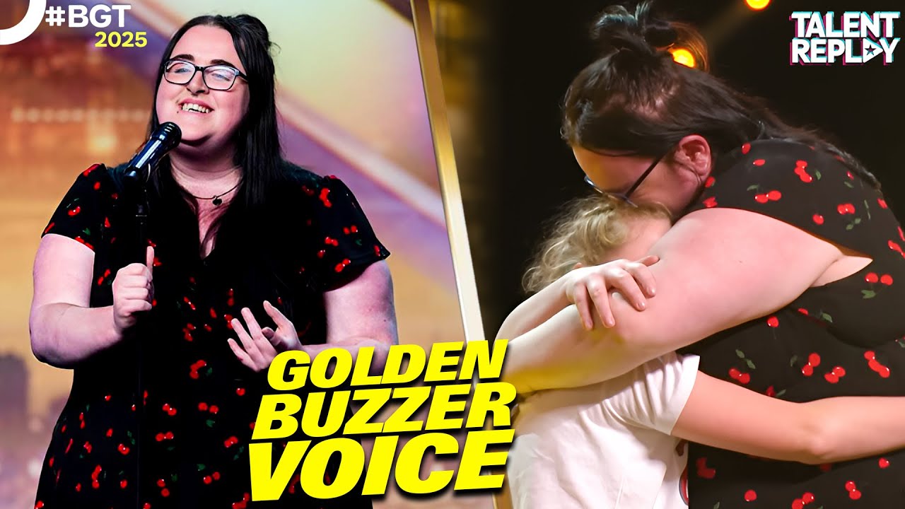 Shy Supermarket Singer Gets Golden Buzzer! | BGT 2025 - YouTube
