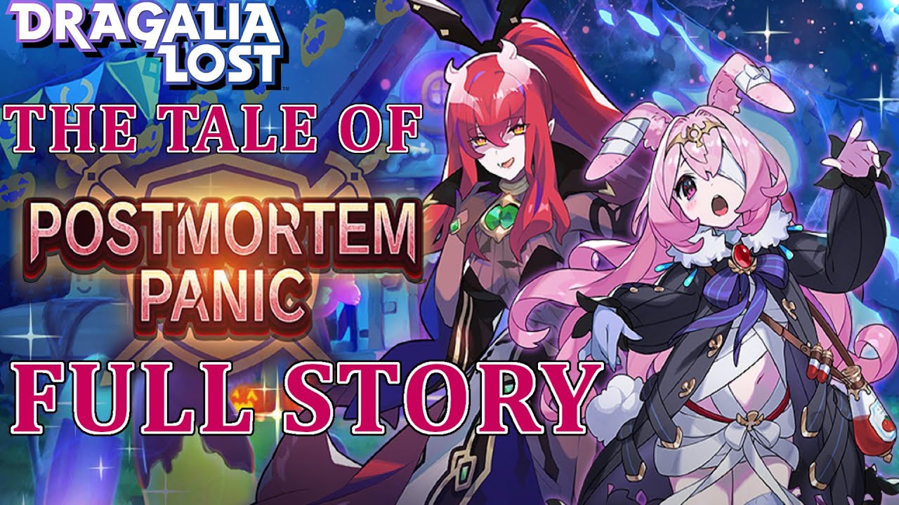 Dragalia Lost - Postmortem Panic Event FULL Story - YouTube