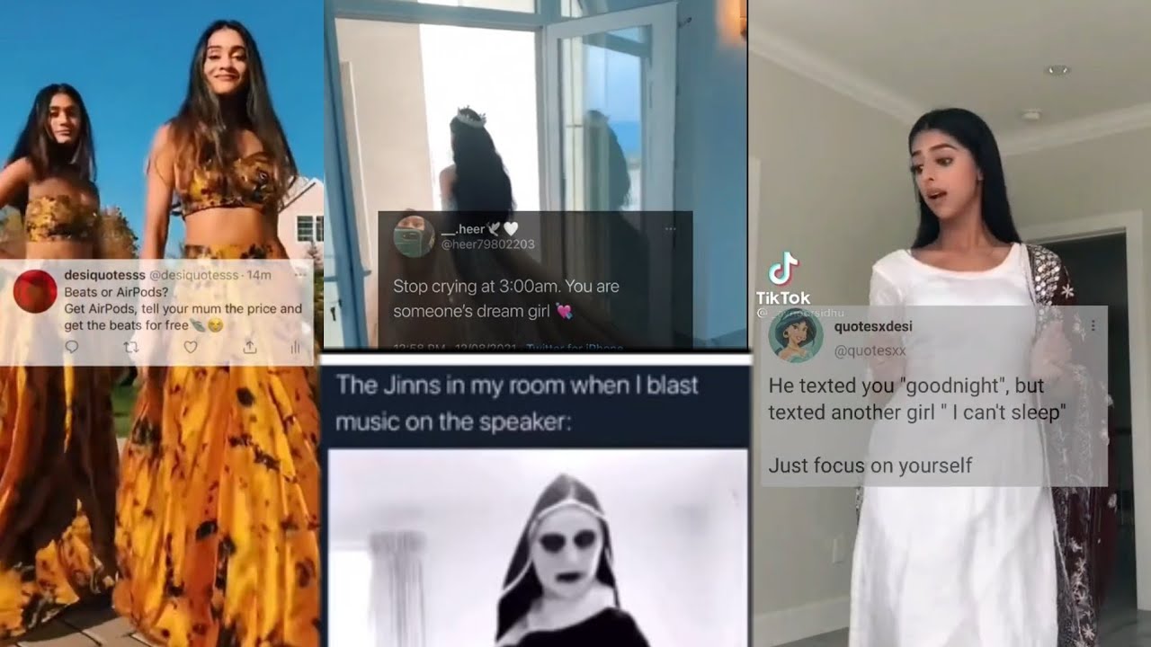 Tik Tok Best Desi Relatable Quotes | Asians Relatable Quotes | Funny ...