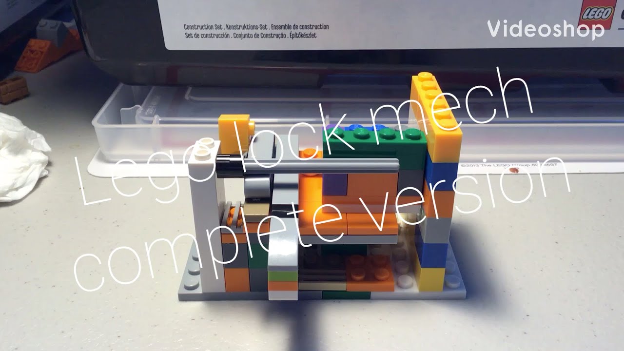 Lego lock mech complete! - YouTube