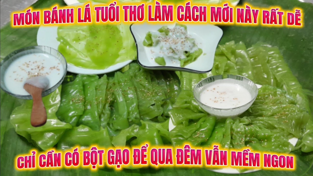 NGON BẤT NGỜ PHÁT HIỆN MÓN BÁNH LÁ LÀM CÁCH NÀY NHANH CẤP TỐC - YouTube