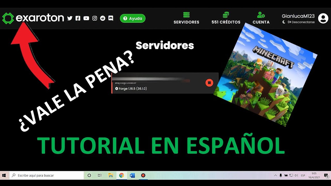 EXAROTON: Tutorial en español | Los servidores premium de ATERNOS ¿vale ...