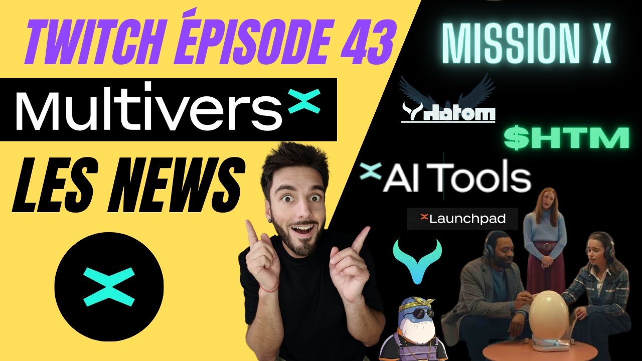 🔥 Actu MultiversX : xLaunchpad Listing $HTM, The Pod Generation, xAI et la Mission X !!! 🚀 - YouTube