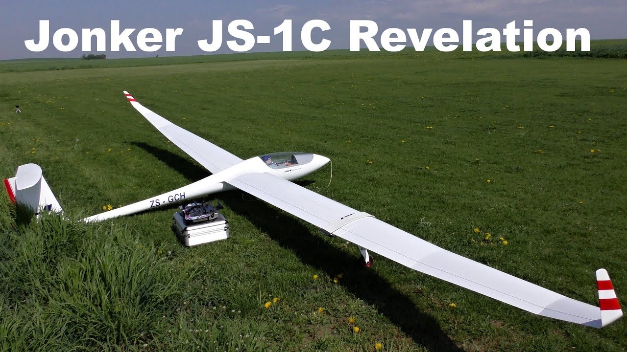 Jonker JS-1C Revelation, giant scale RC glider, 2018 - YouTube
